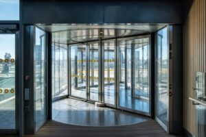 Purpose of Revolving Doors in Commercial Buildings | Go Doors